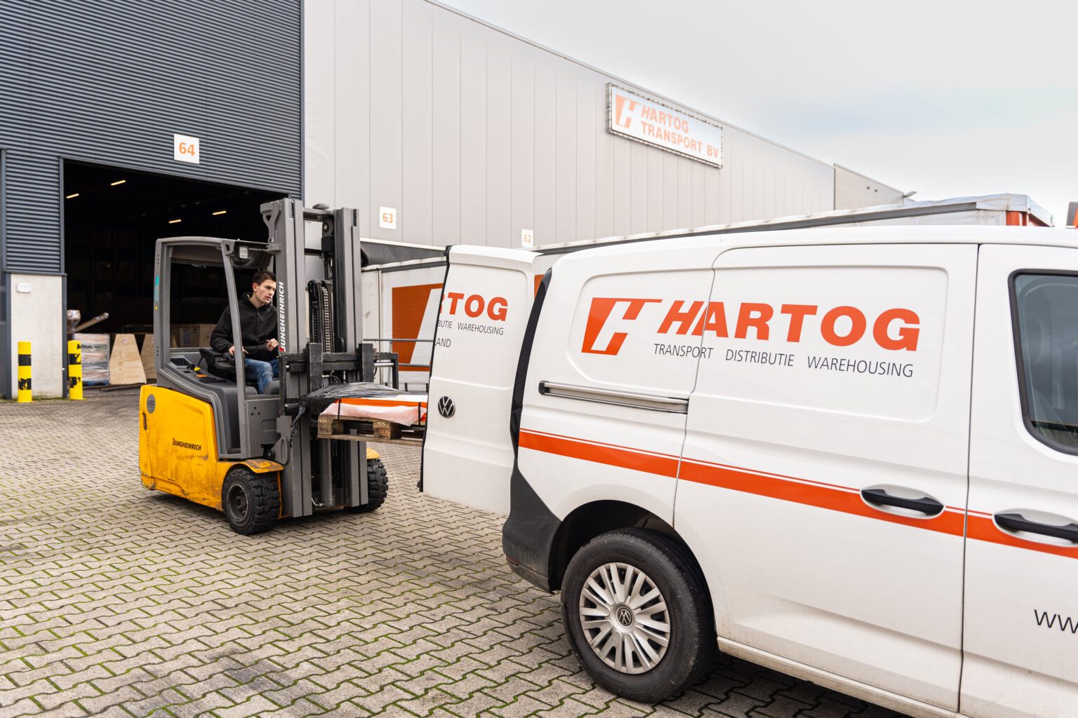 Containertransport - Hartog Transport & Hartog Logistics